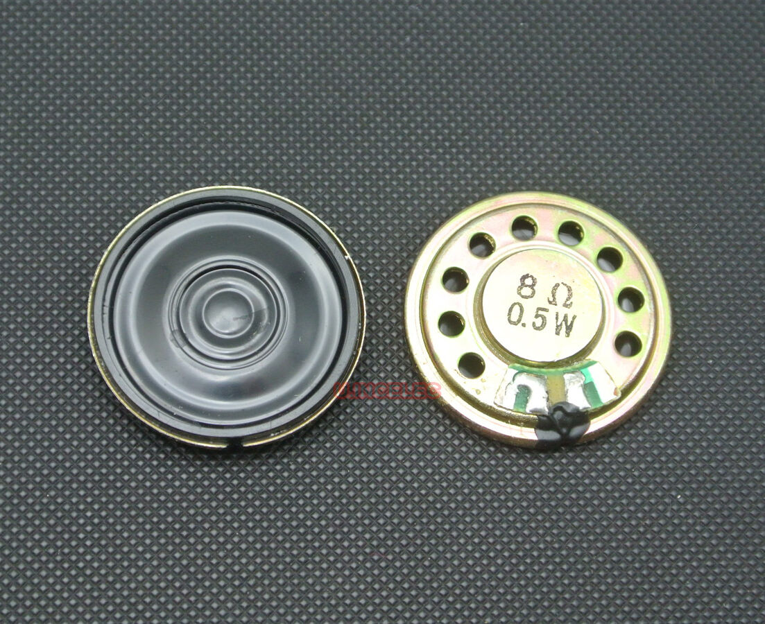 10pcs Round Micro Speaker Diameter 2805 28mm 8Ohm 8R 0.5W – Yanlania | A Place to Make ...