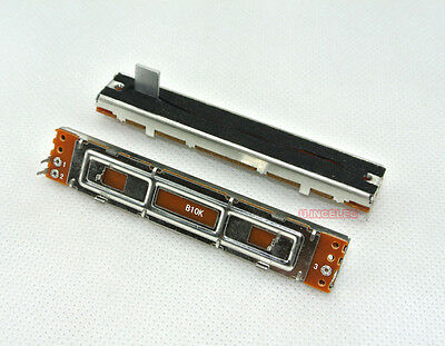 POT B10K Slide Potentiometer 60mm travel Single unit 88mm Length DW014 ...