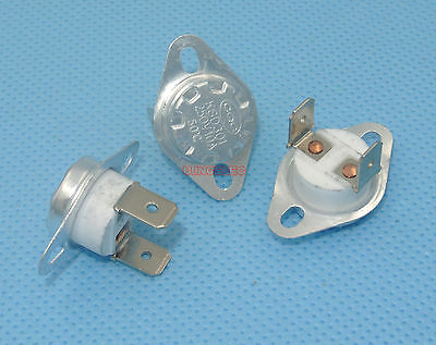 10pcs KSD301 Bimetal disc thermostat 70°C NO Temperature Switch Air-St ...