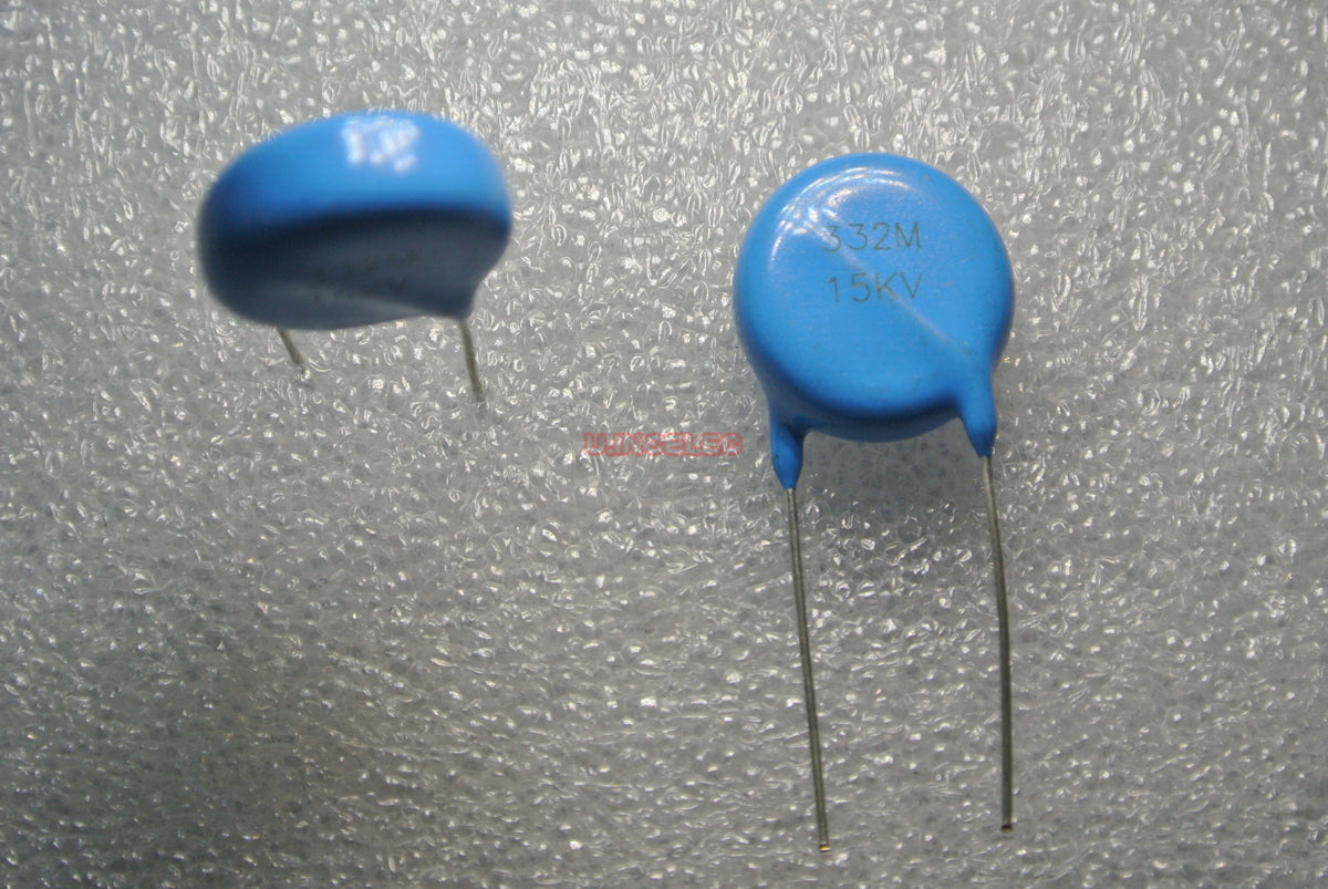 20pcs High Voltage Ceramic Disc Capacitors 332M 3.3nF 15KV 15000V ...