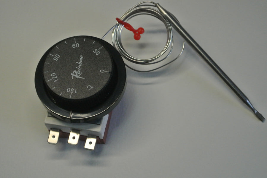 1pcs Rainbow TS-120S 0°C~120°C Capillary Thermostat TS-120SR flat top ...